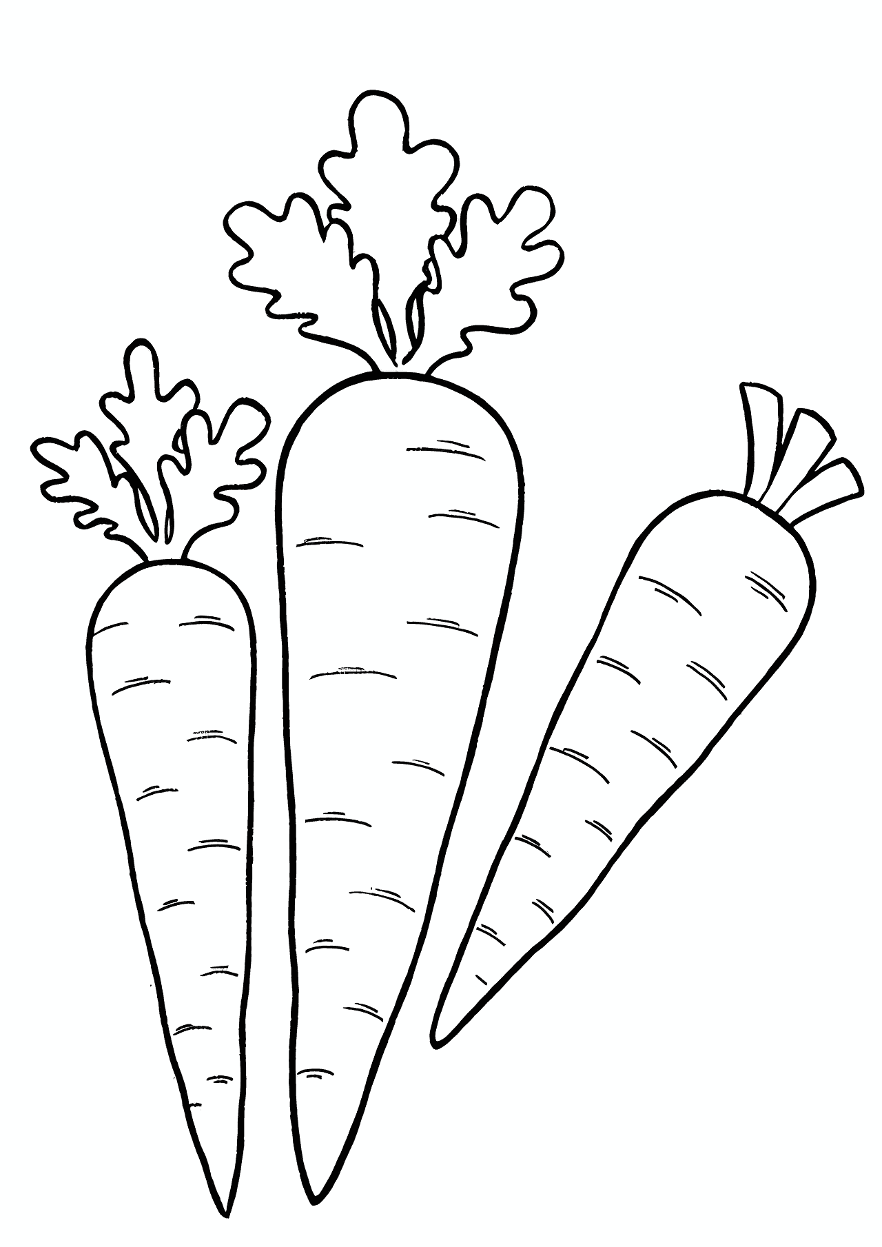 Vegetables Coloring Pages (Free PDF Printables)
