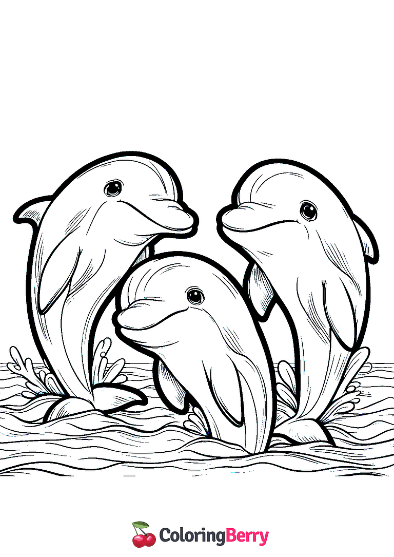 57 Ocean Animals Coloring Pages (Free PDF Printables)